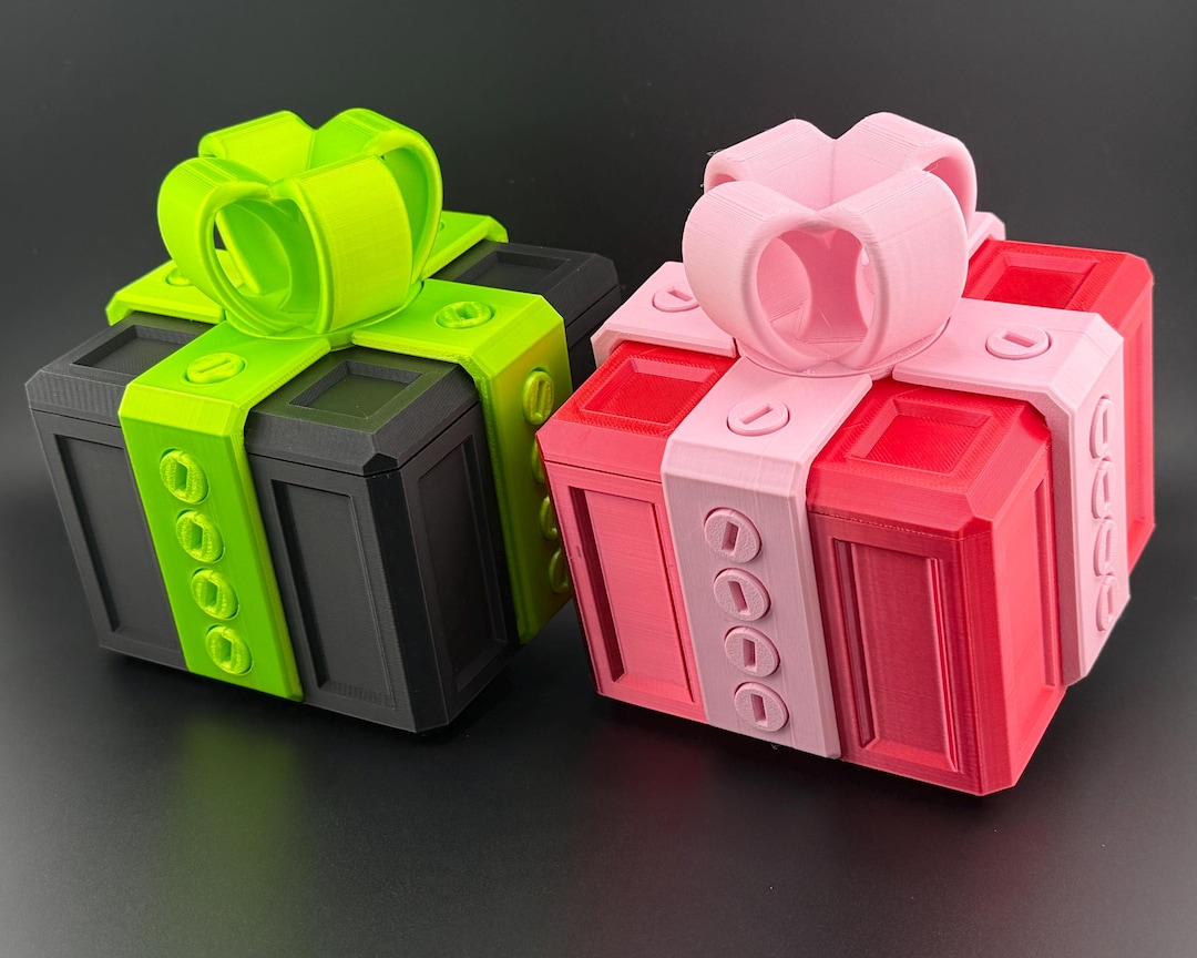 Annoying Gift Box | Gift Box With 20 Screws | 3D Printed Gag Gift ...