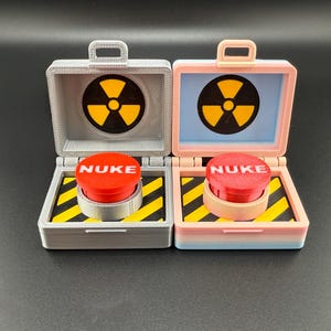Nuke Briefcase Clicker Toy – Loud Mechanical Switch Fidget – Spy Toy ...