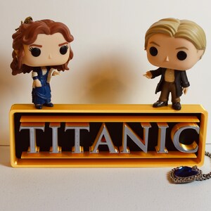 Titanic Sign 3D Printed Gift Perfect for Titanic Lovers, Collectors ...