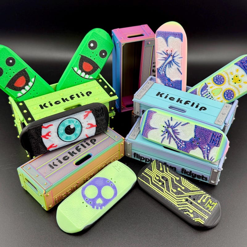 Magnetic Fingerboard Toy - Etsy