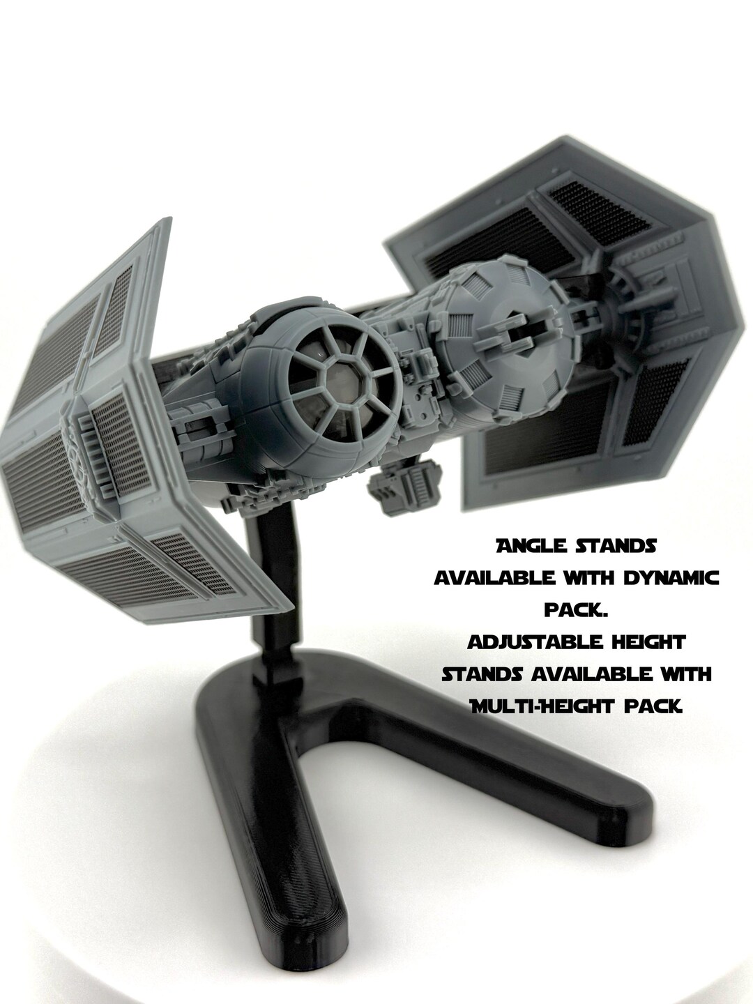 TIE Bomber Flight Stand for Micro Galaxy Squadron | Cosmic Swap Flight ...
