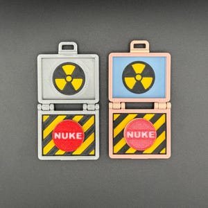 Nuke Briefcase Clicker Toy – Loud Mechanical Switch Fidget – Spy Toy ...