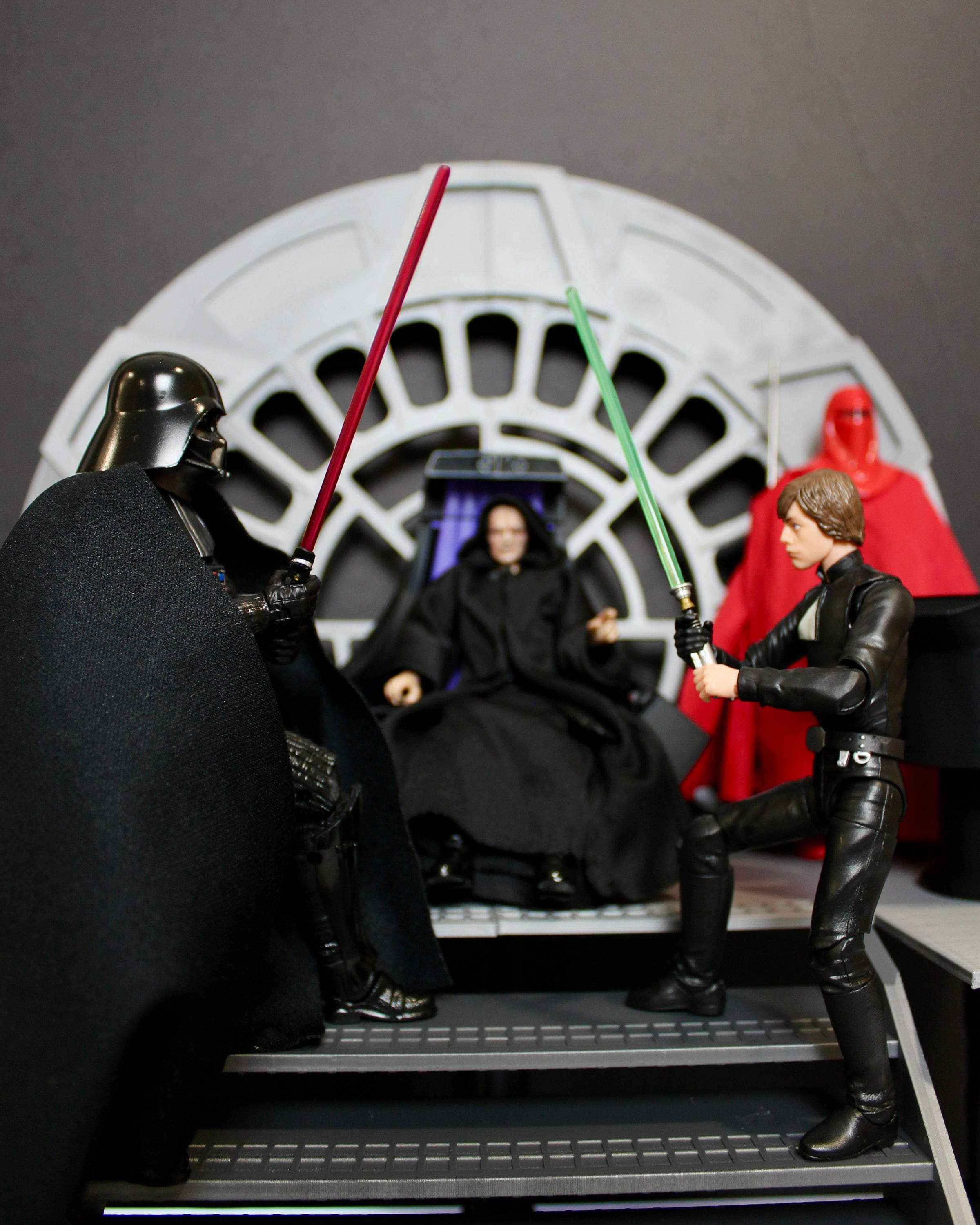 Emperor Throne Room Diorama for Star Wars the Black Series 1/12 Scale 6 ...