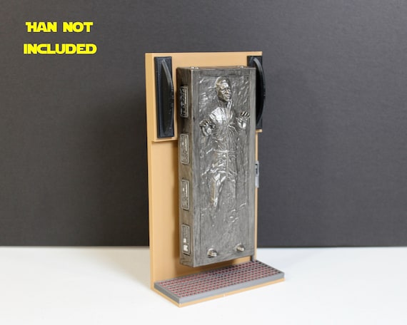 Han Solo Carbonite Diorama Display From Jabba s Palace for Star Wars the Black Series 6 Inch Scale Figure 3D Printed han Not Included Etsy