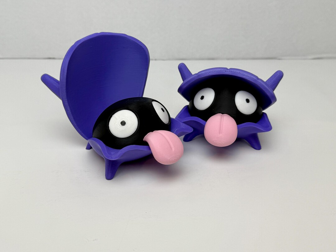 Shellder Pokemon Fidget Toy Flexi Articulating 3D Printed Toy Pocket ...