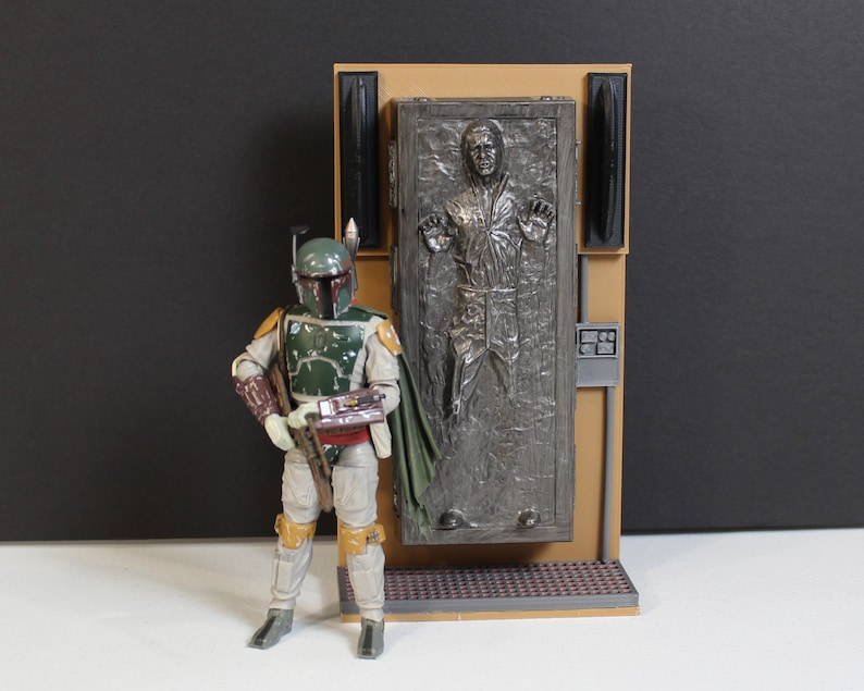 Han Solo Carbonite Diorama Display From Jabba's Palace for Star Wars ...