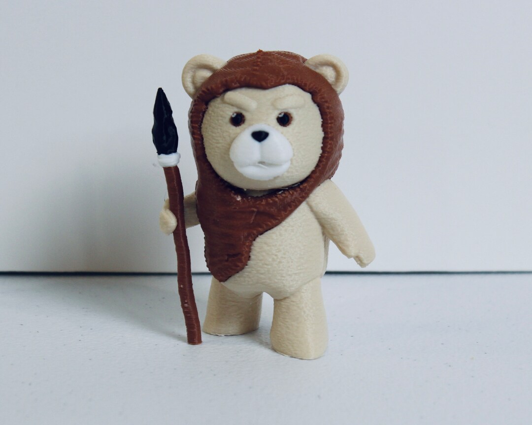 Ted Ewok Costume Figure From TV Show, Scaled for the Black Series, Star ...