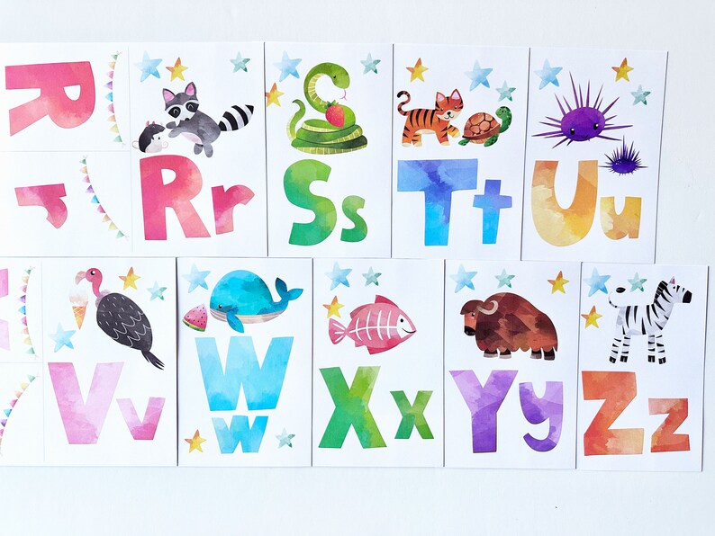 Phonetic Alphabet Flashcards, ABC Flashcards, Letter Cards, Educational ...