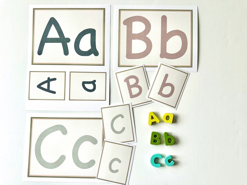 Letter Flashcards, Uppercase Letter Flashcards, Lowercase Letter ...