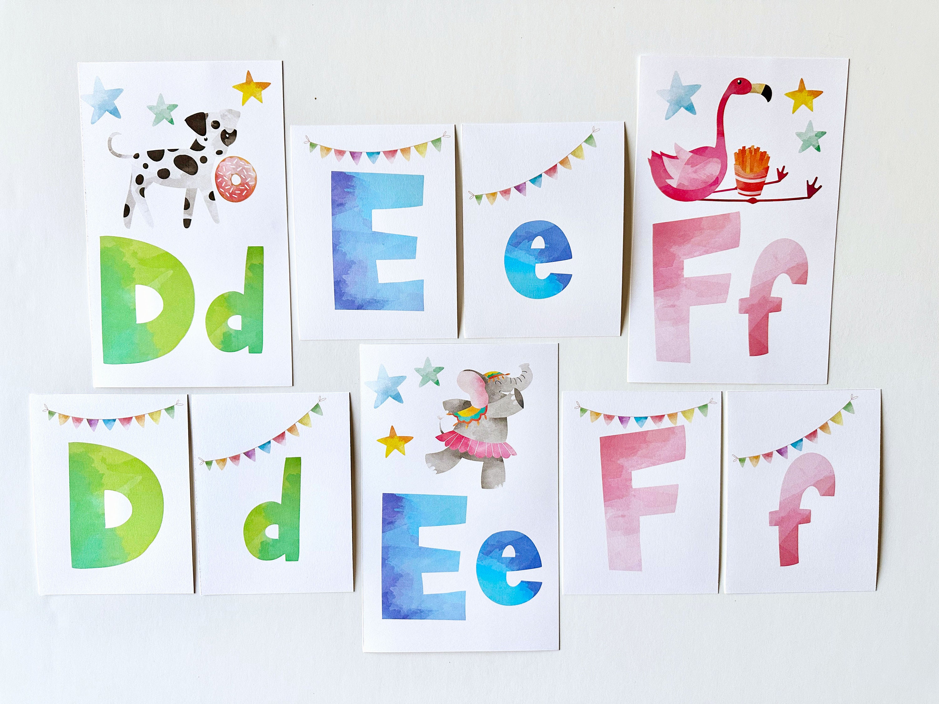 Phonetic Alphabet Flashcards, ABC Flashcards, Letter Cards, Educational ...