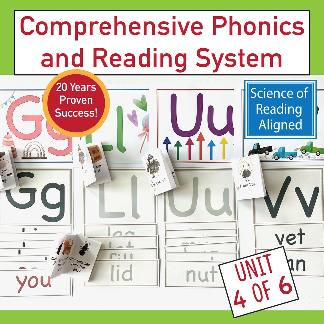 Learn to Read System, Complete Phonics & Letter Mastery Curriculum ...