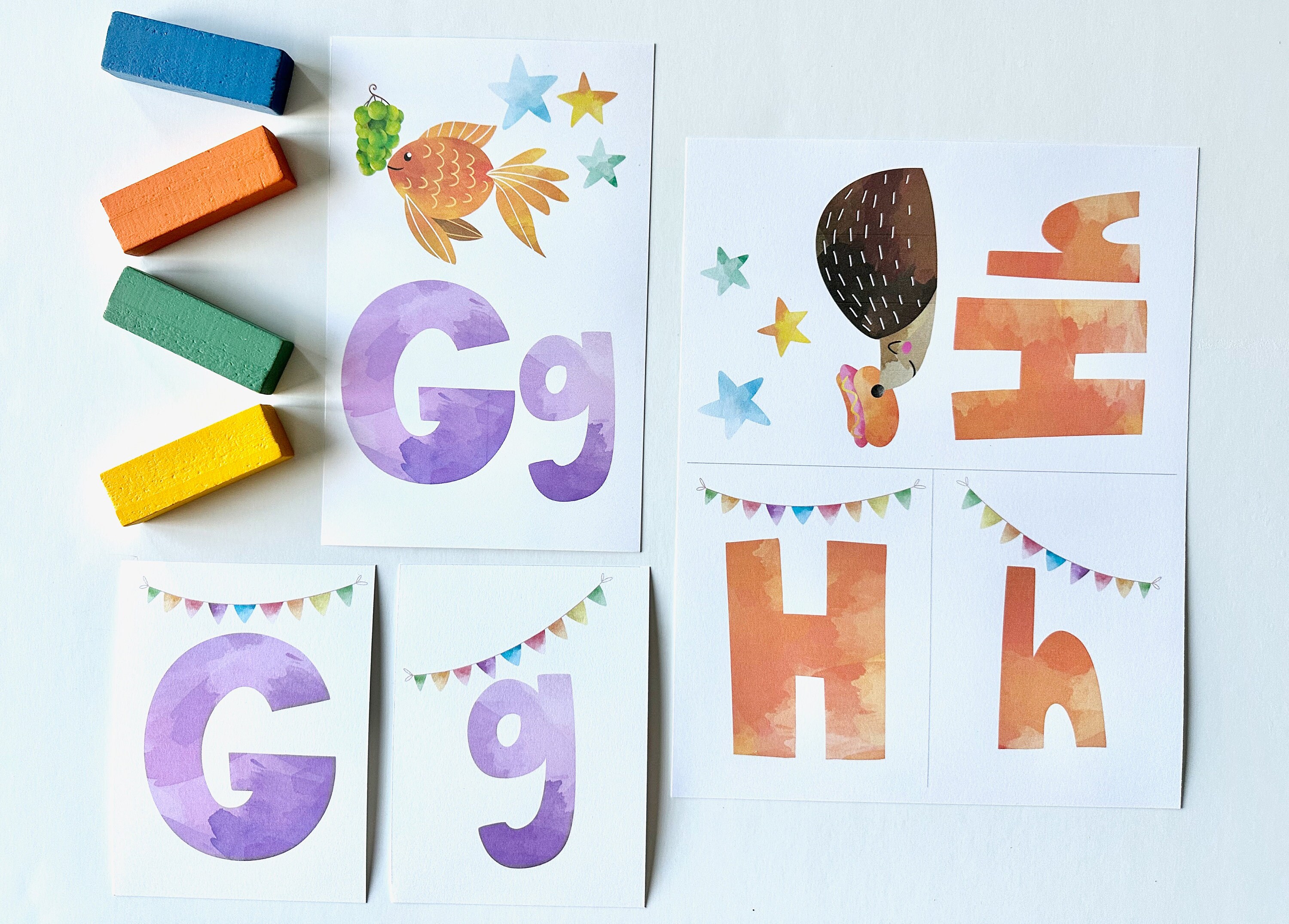 Phonetic Alphabet Flashcards, ABC Flashcards, Letter Cards, Educational ...