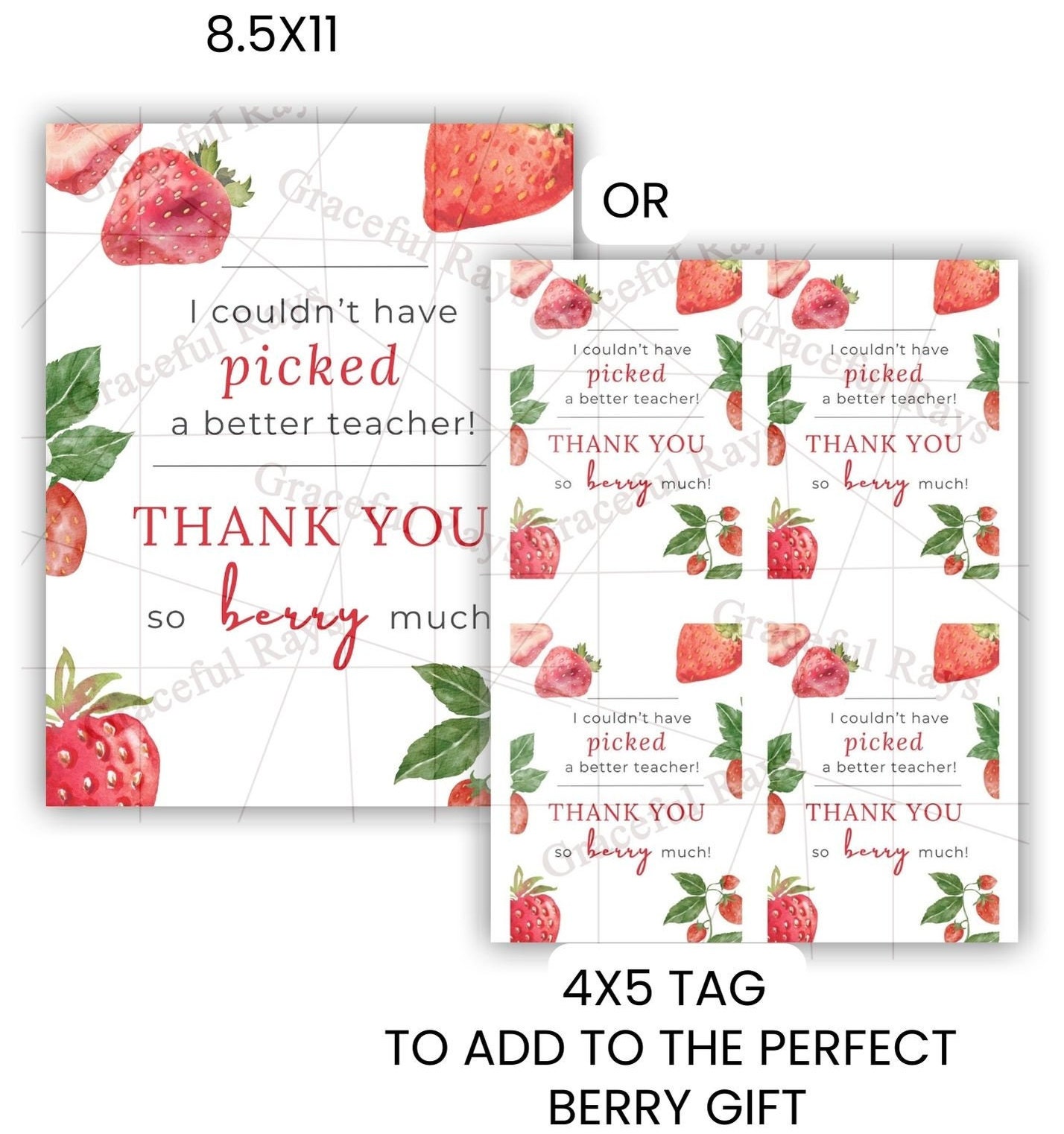 Teacher Gift Tag | Teacher Appreciation Week | End of School | What ...