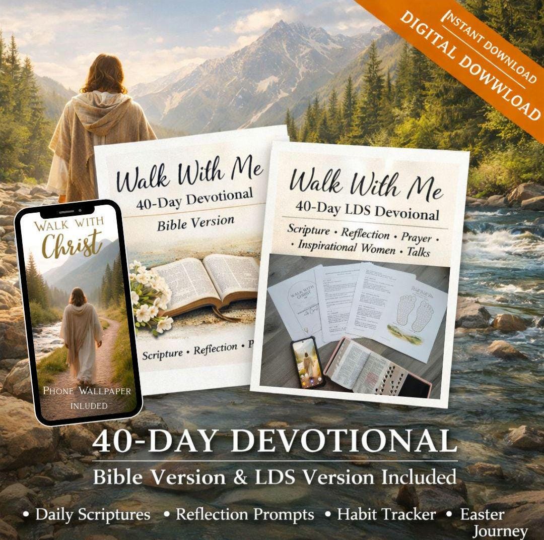 Walk With Christ:40 Day Bible Walking Challenge | Christ Centered ...