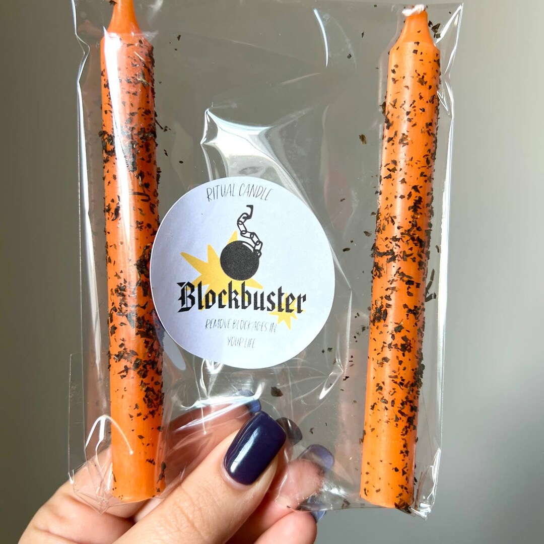 Blockbuster Ritual Candle - Etsy