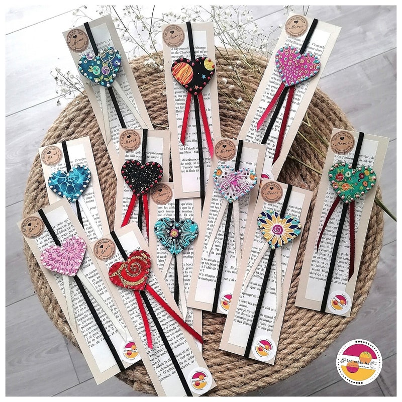 Elastic Bookmark - Etsy