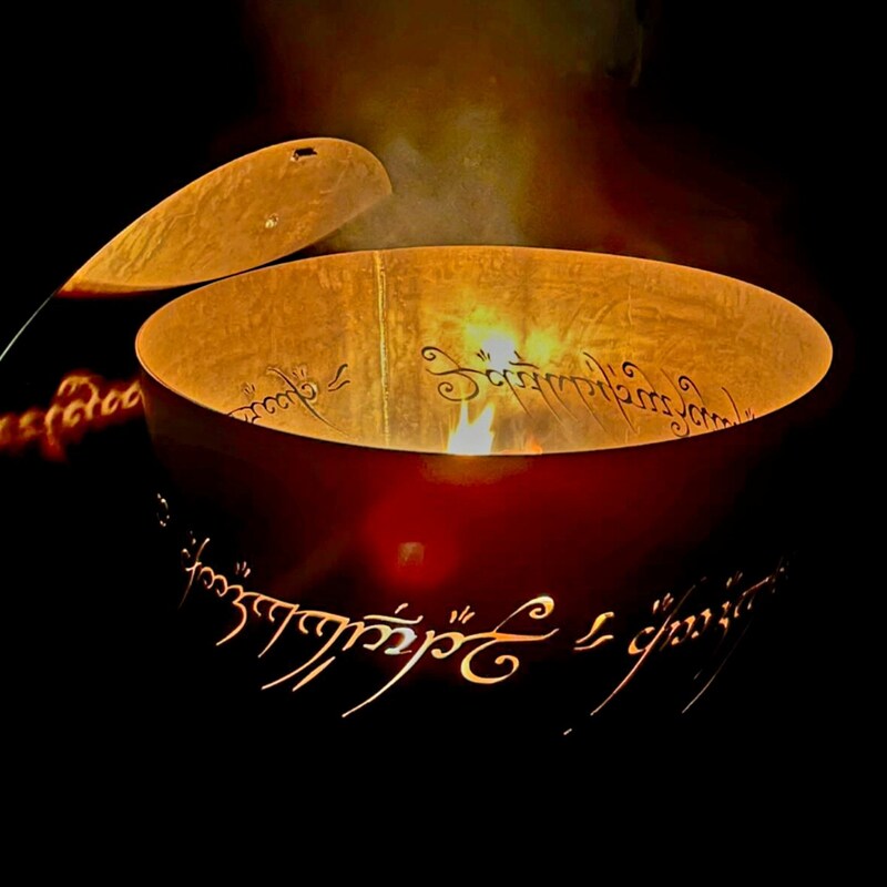 Lord of the Ring Fire Pit - Etsy