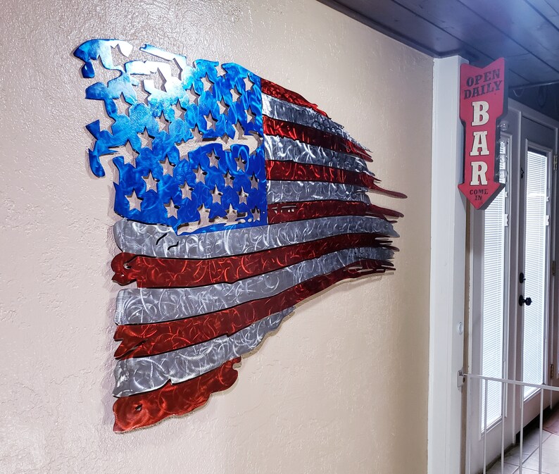 Distressed Tattered American Flag - Etsy Distressed Tattered American Flag - Etsy