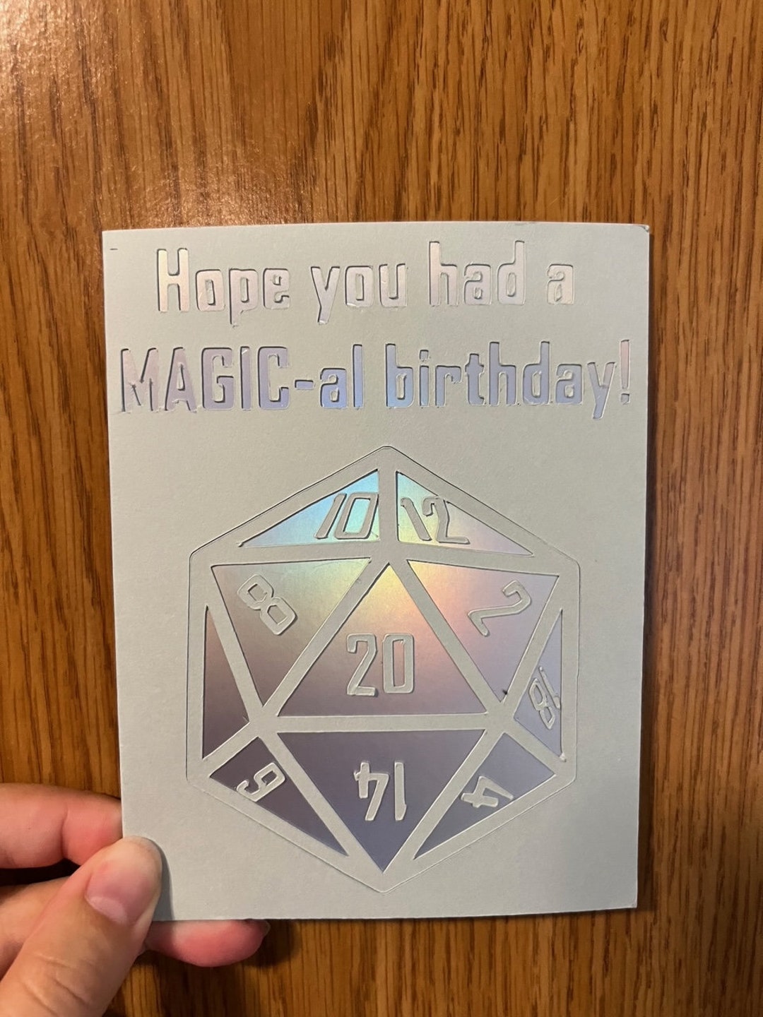 Magic-al Birthday Card - Etsy