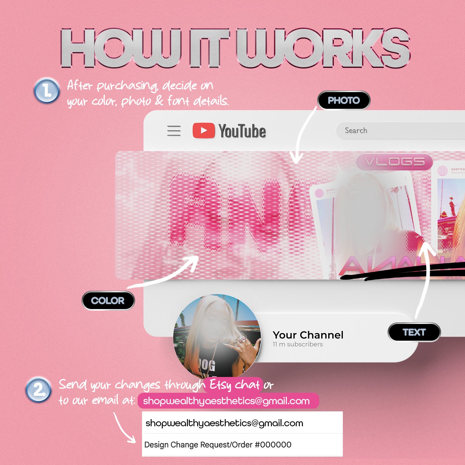 Custom Youtube Banner, Youtube Banner Design, Youtube Banner Designs ...