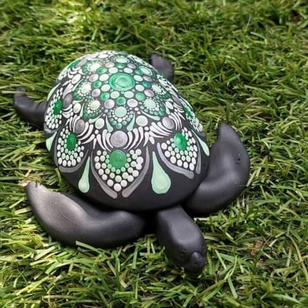 Painted Rocks Turtle - Etsy