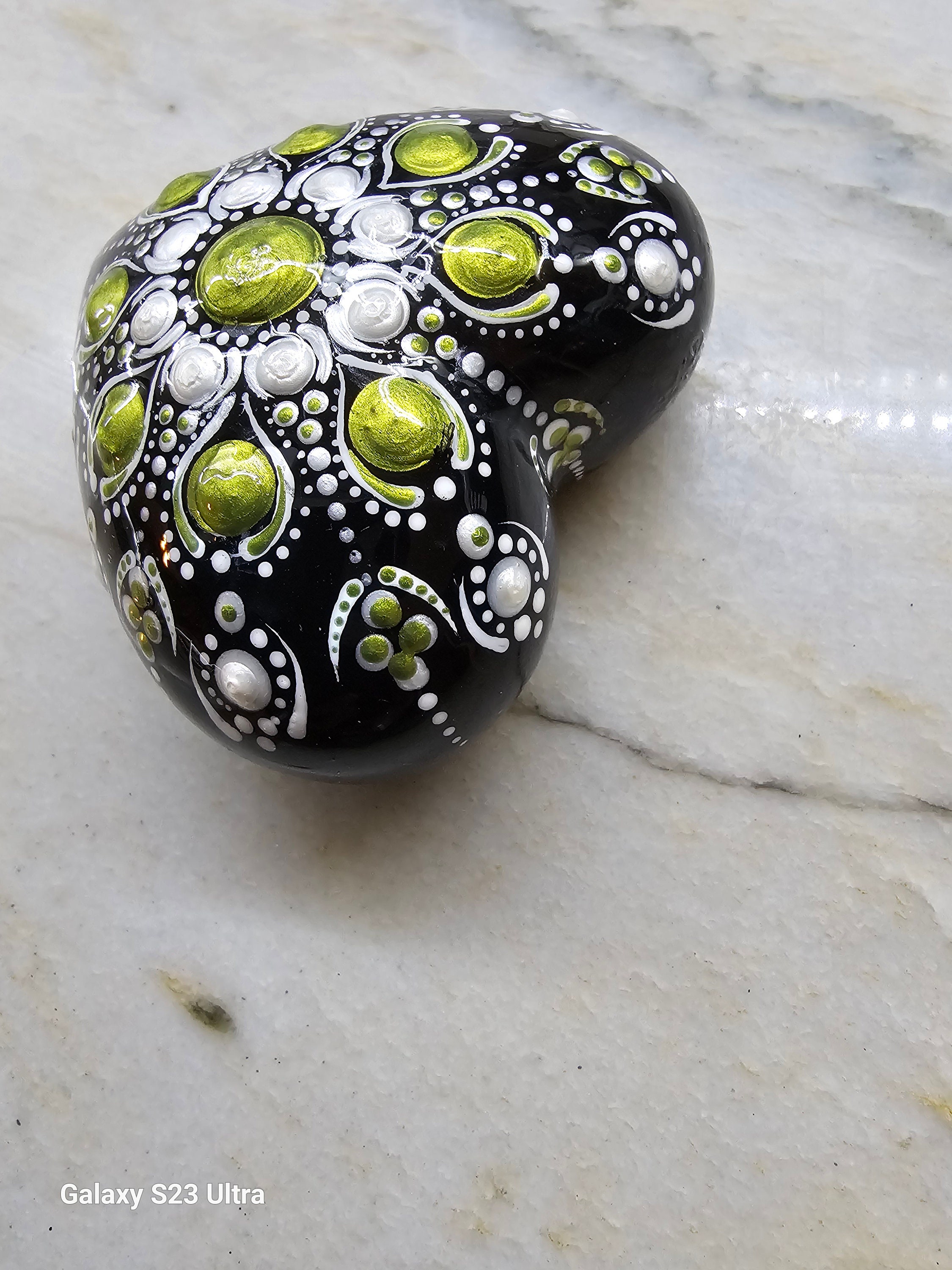 Puffy Heart 3x3 Inch Hand Moulded Dot Mandala Design - Etsy