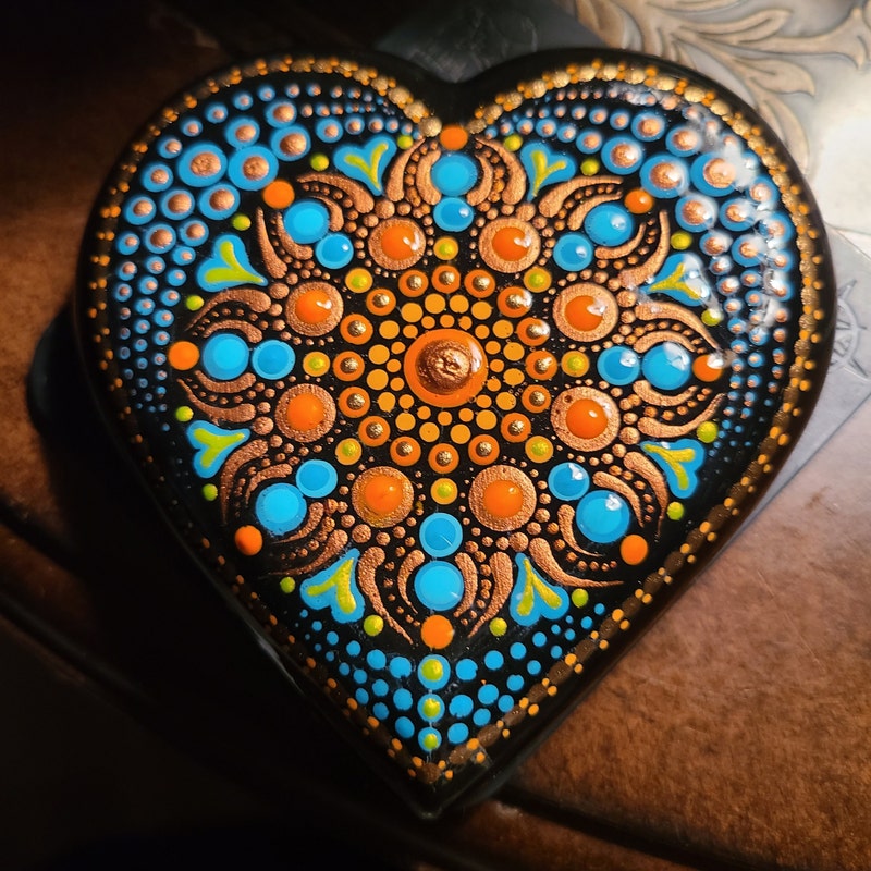 Hand Painted Rock - Etsy