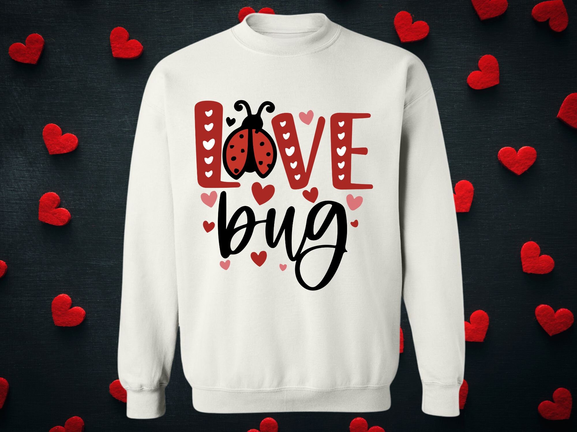Love Bug Shirt, Valentines Day Gift, Love Sweatshirt, Valentines Gift ...
