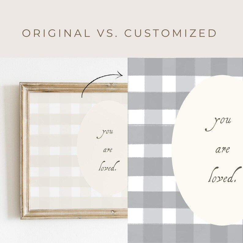 Custom Color Printable Wall Art Color Change Print Personalized Digital ...