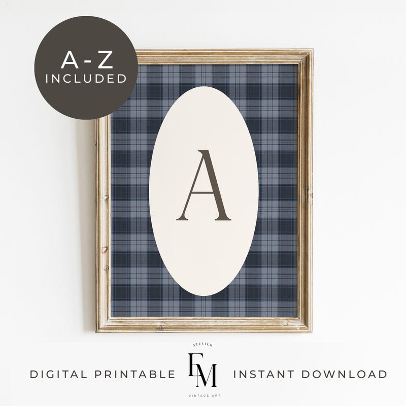 Blue Gingham Pictures - Etsy