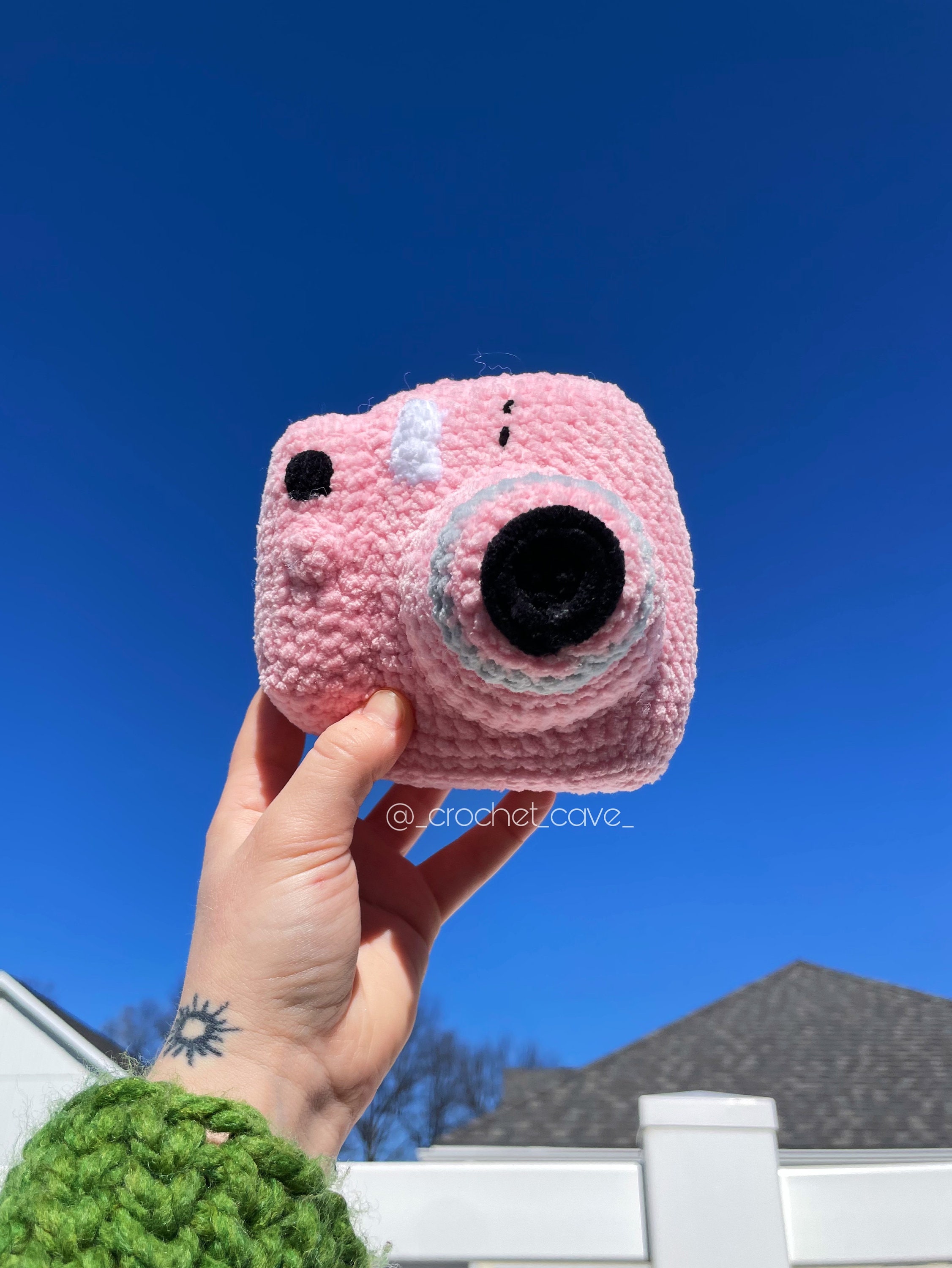 Mini Instant Camera Crochet Pattern, US Crochet Pattern, Amigurumi ...