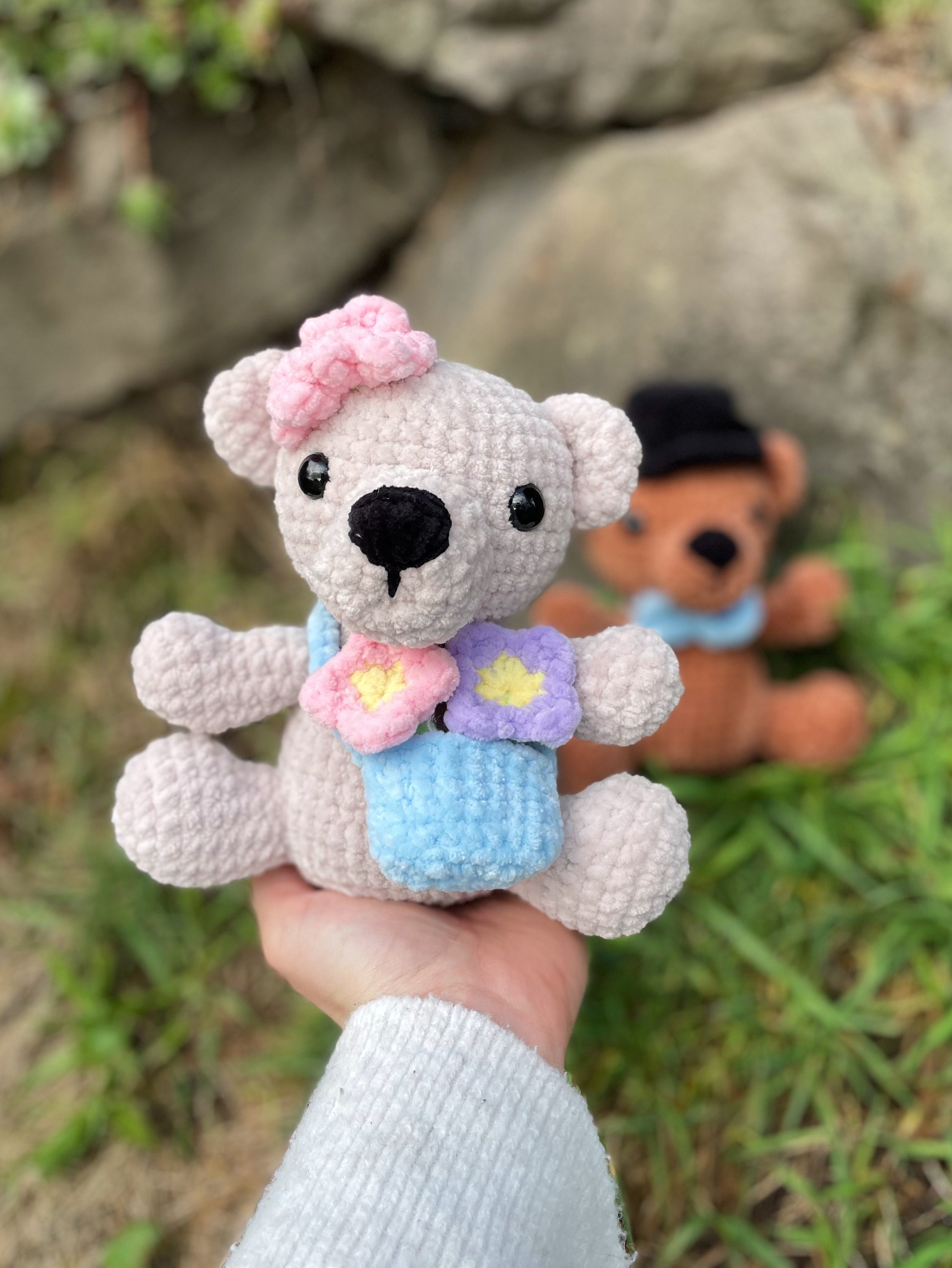 Teddy Twins Crochet Plushie Pattern, Amigurumi Bear (PDF Pattern) - Etsy