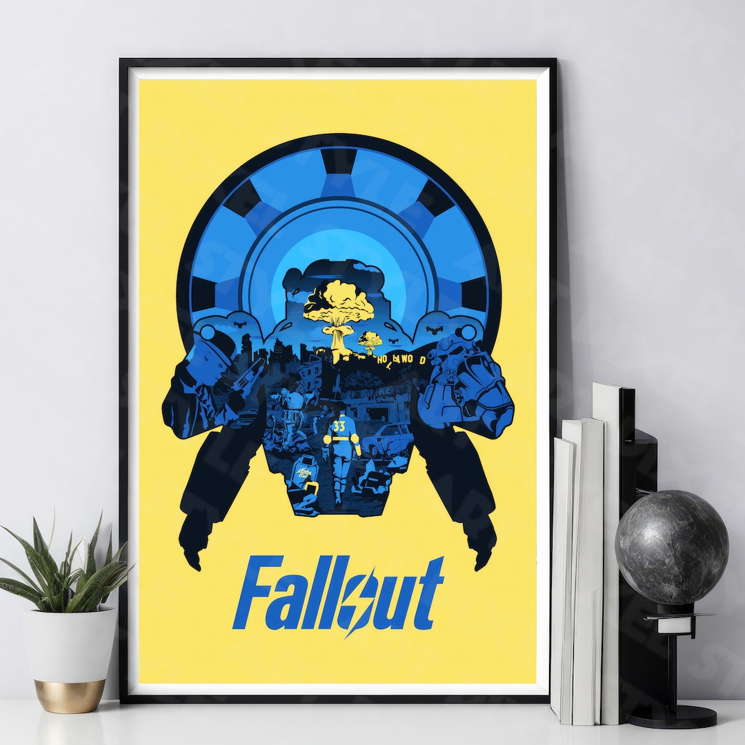 Fallout TV Series Poster, Rear Window Classic Vintage Movie Poster ...