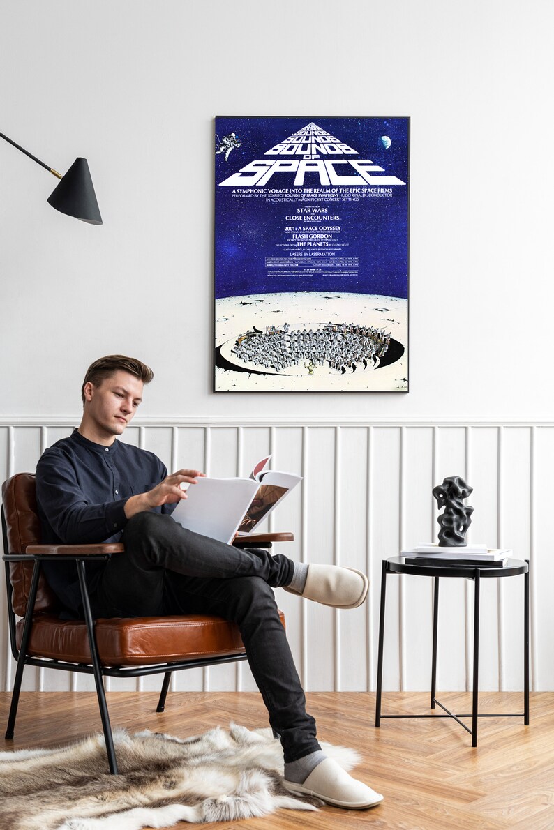 Star Wars Soundtrack Movie Poster Rare, High Res. Vintage Printable ...