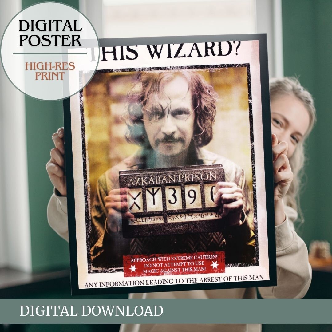 Harry Potter Art Printable Daily Prophet Pages, HP Posters, HP Wall Art ...