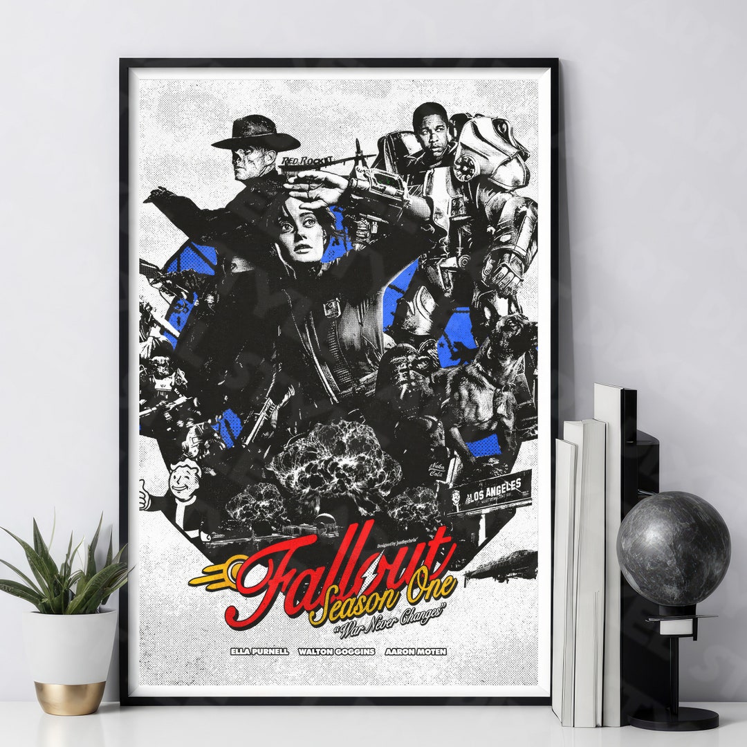 Fallout TV Series Poster, Rear Window Classic Vintage Movie Poster ...