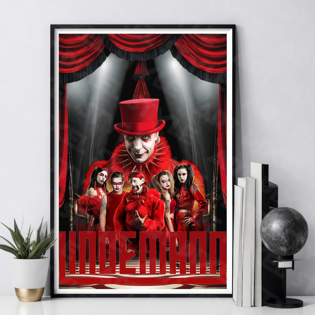 Till Lindemann I Hate Children Poster Wall Art Print of Metall Music ...