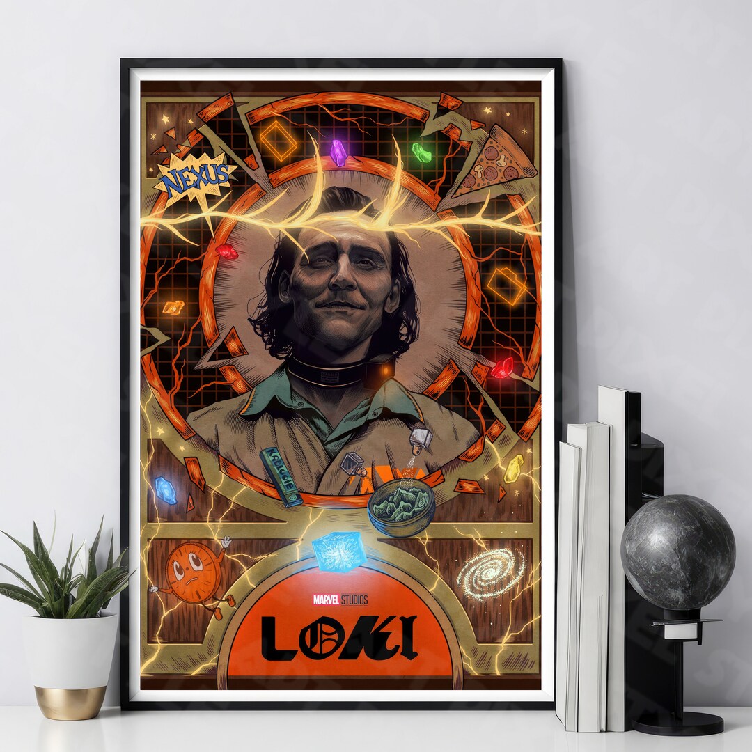 Loki Poster Poster, Alternative Movie Poster, Minimalist, Poster, Home ...