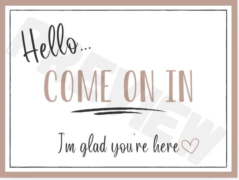 Do Not Disturb Door Sign Printable / Digital Download Work at Home Sign ...