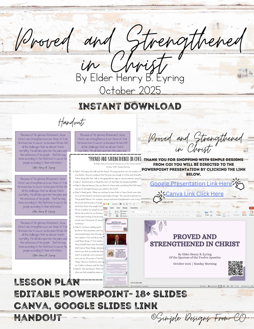 Proved and Strengthened in Christ by Elder Henry B. Eyring October 2025 ...