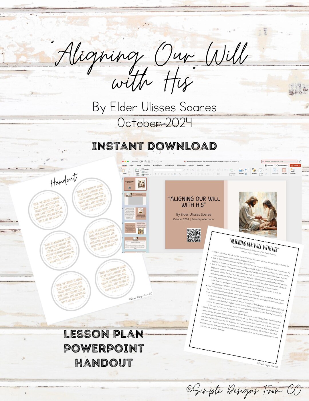 Aligning Our Will With His by Elder Ulisses Soares October 2024 General ...