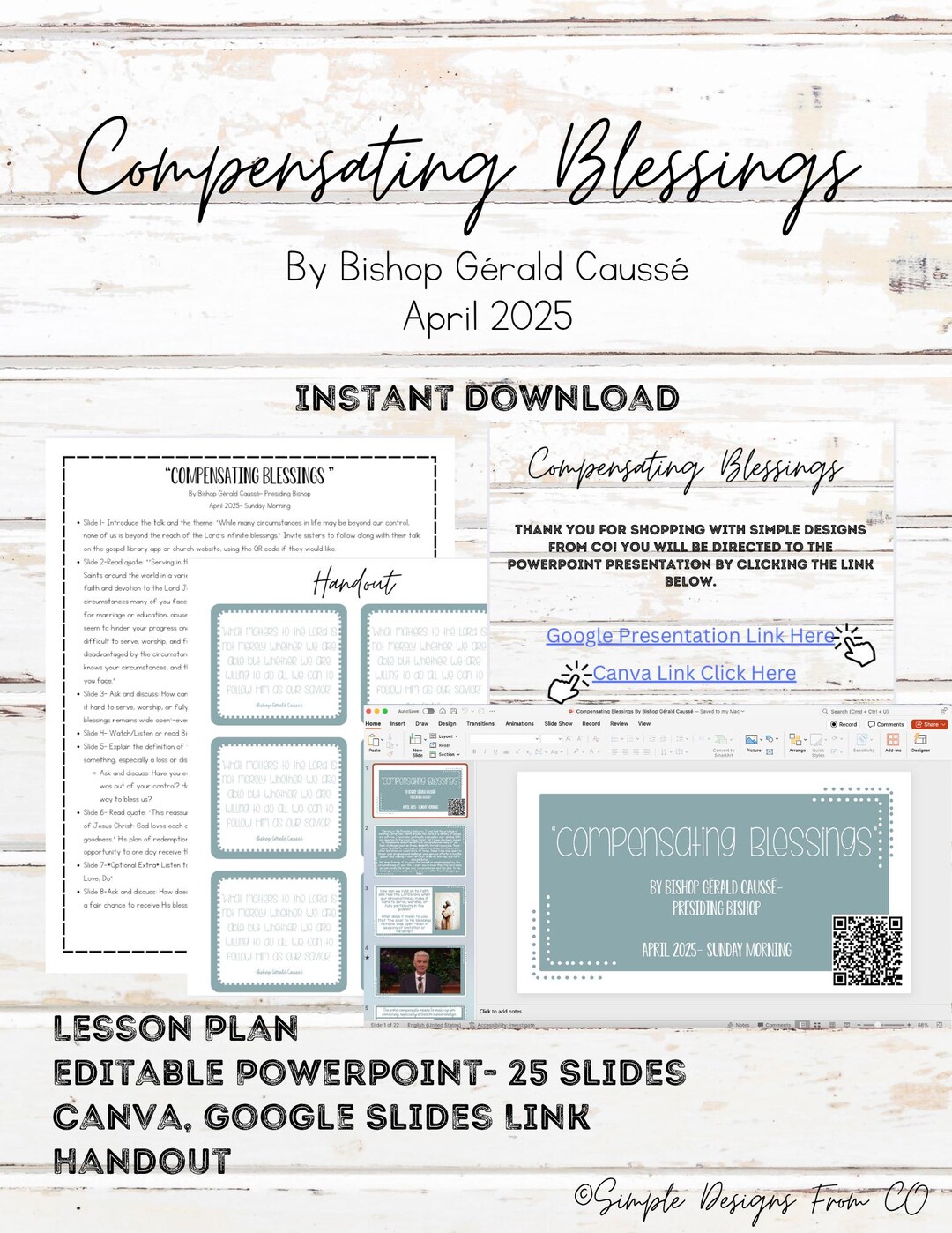 Compensating Blessings by Bishop Gerald Causse, April 2025 General Conf ...