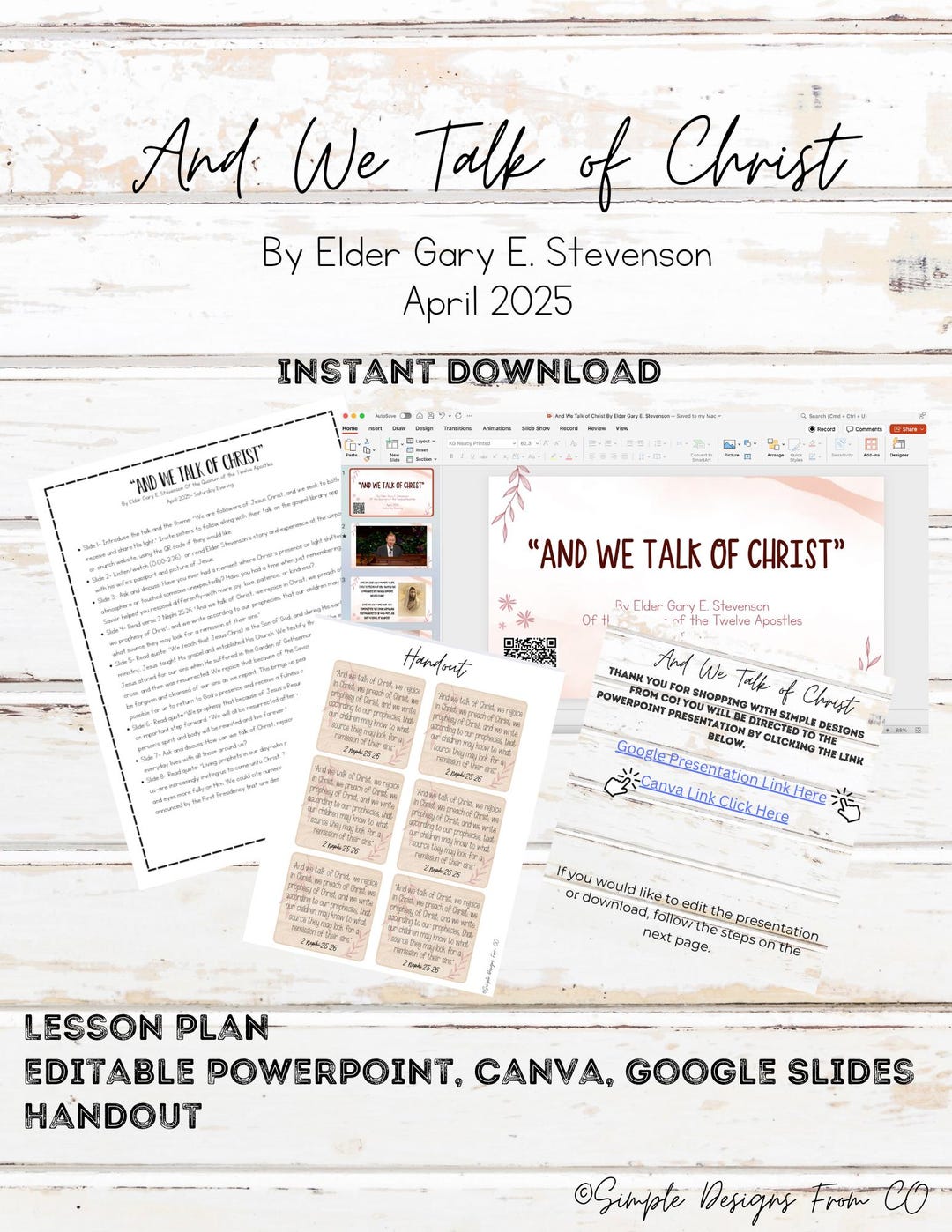 And We Talk of Christ by Elder Gary E. Stevenson General Conference ...