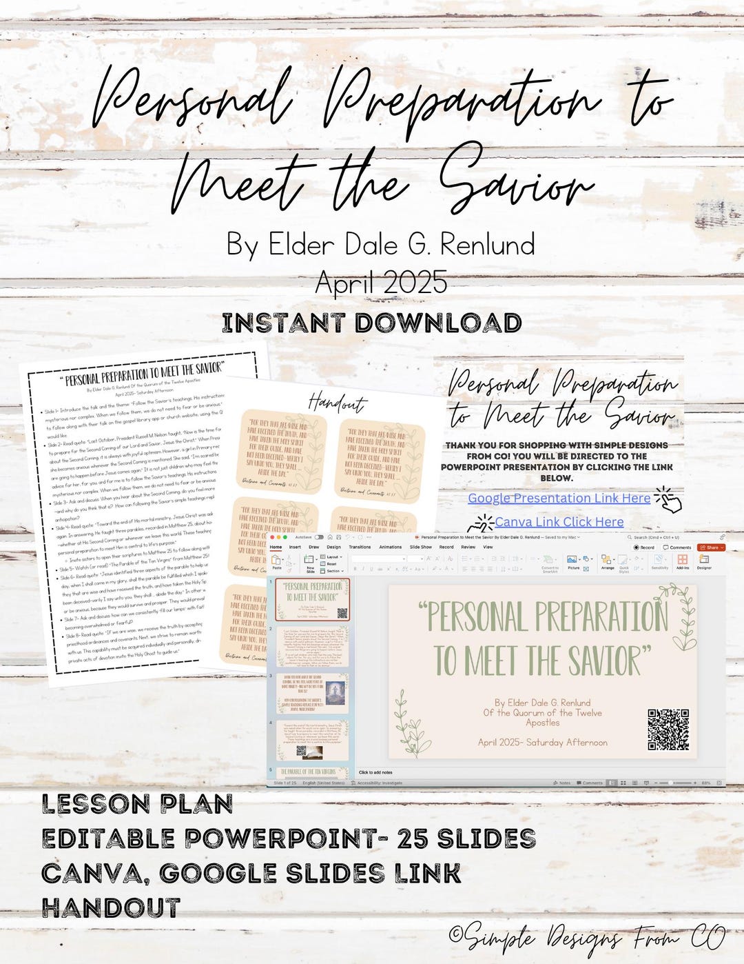 Personal Preparation to Meet the Savior by Elder Dale G Renlund April ...