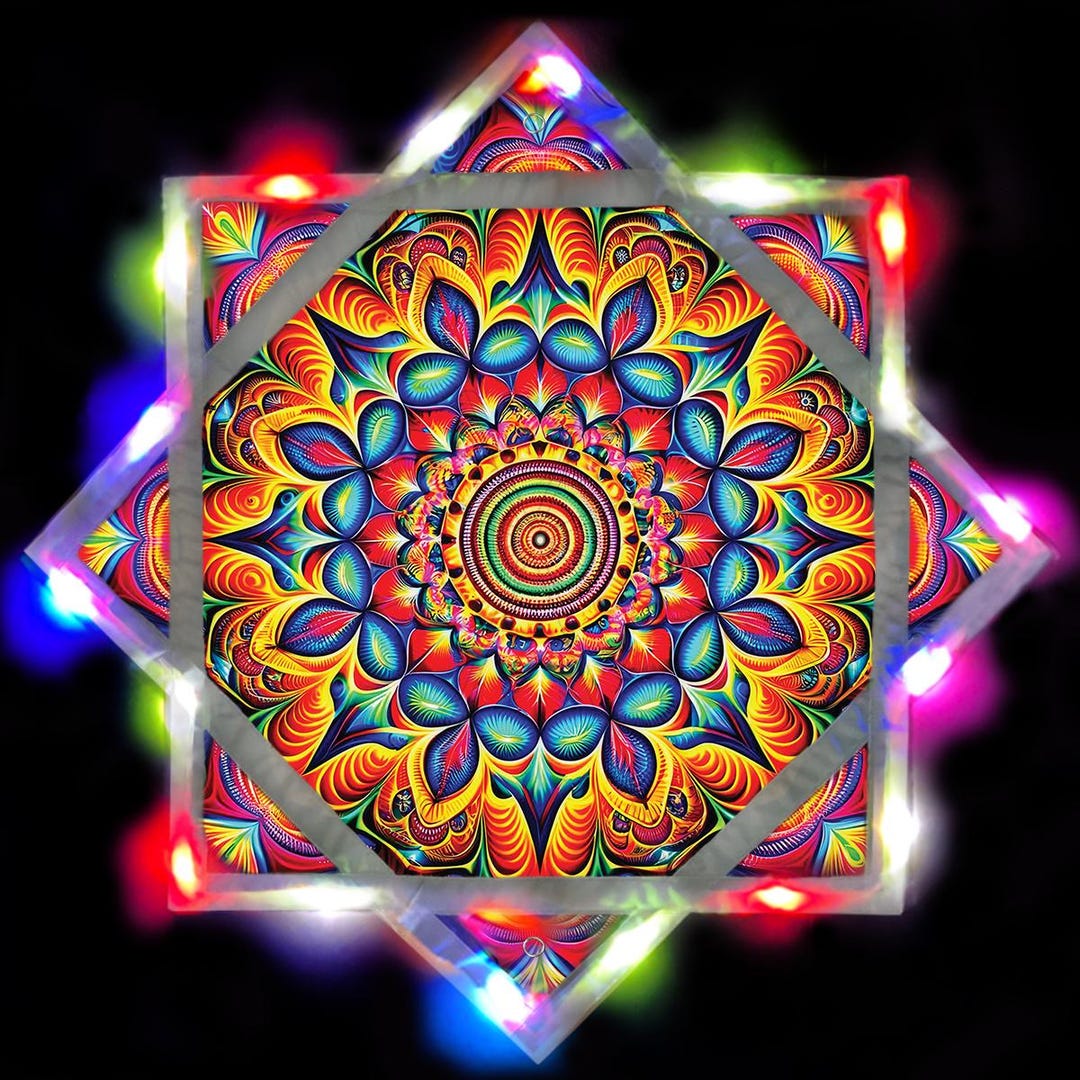 LED Flowstar Toy Dapo Star | Handmade Glowing Light-up Star | Unique ...