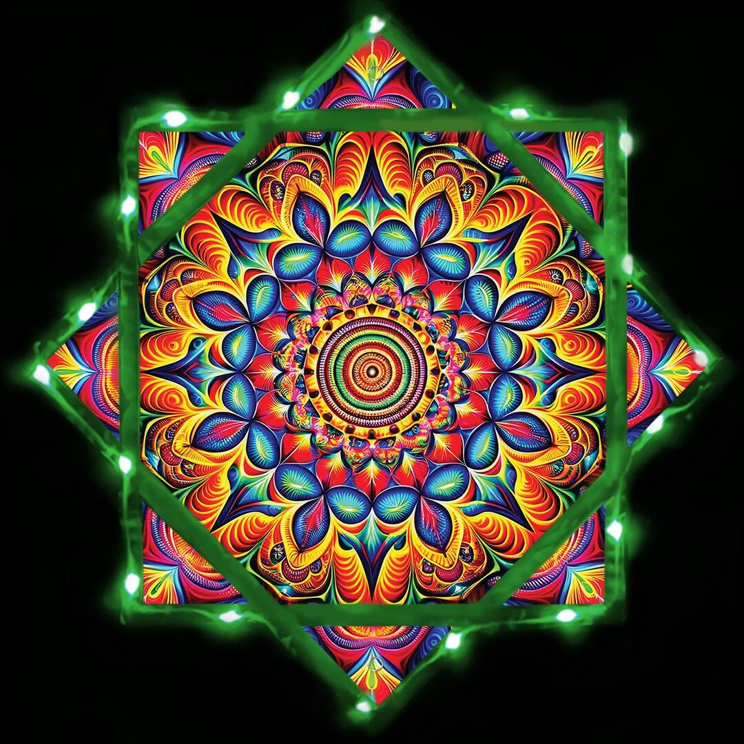 LED Flowstar Toy Dapo Star | Handmade Glowing Light-up Star | Unique ...