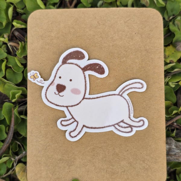 Puppy Sticker - Etsy
