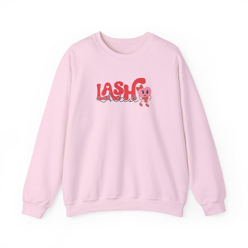 Lash Boss Lash Artist Crewneck Sweatshirt For Lash Tech Eyelash