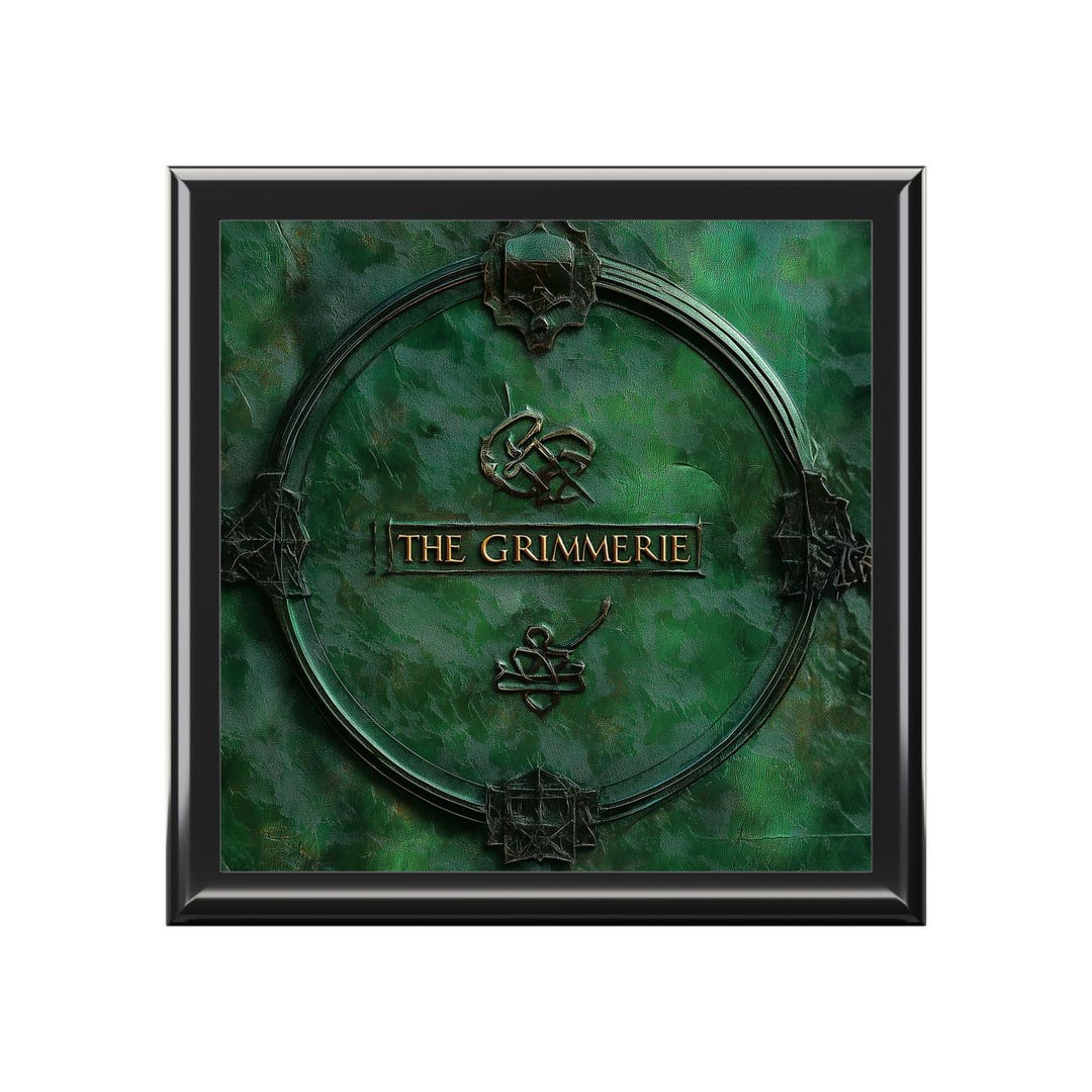 The Grimmerie Wicked Jewelry Box - Etsy