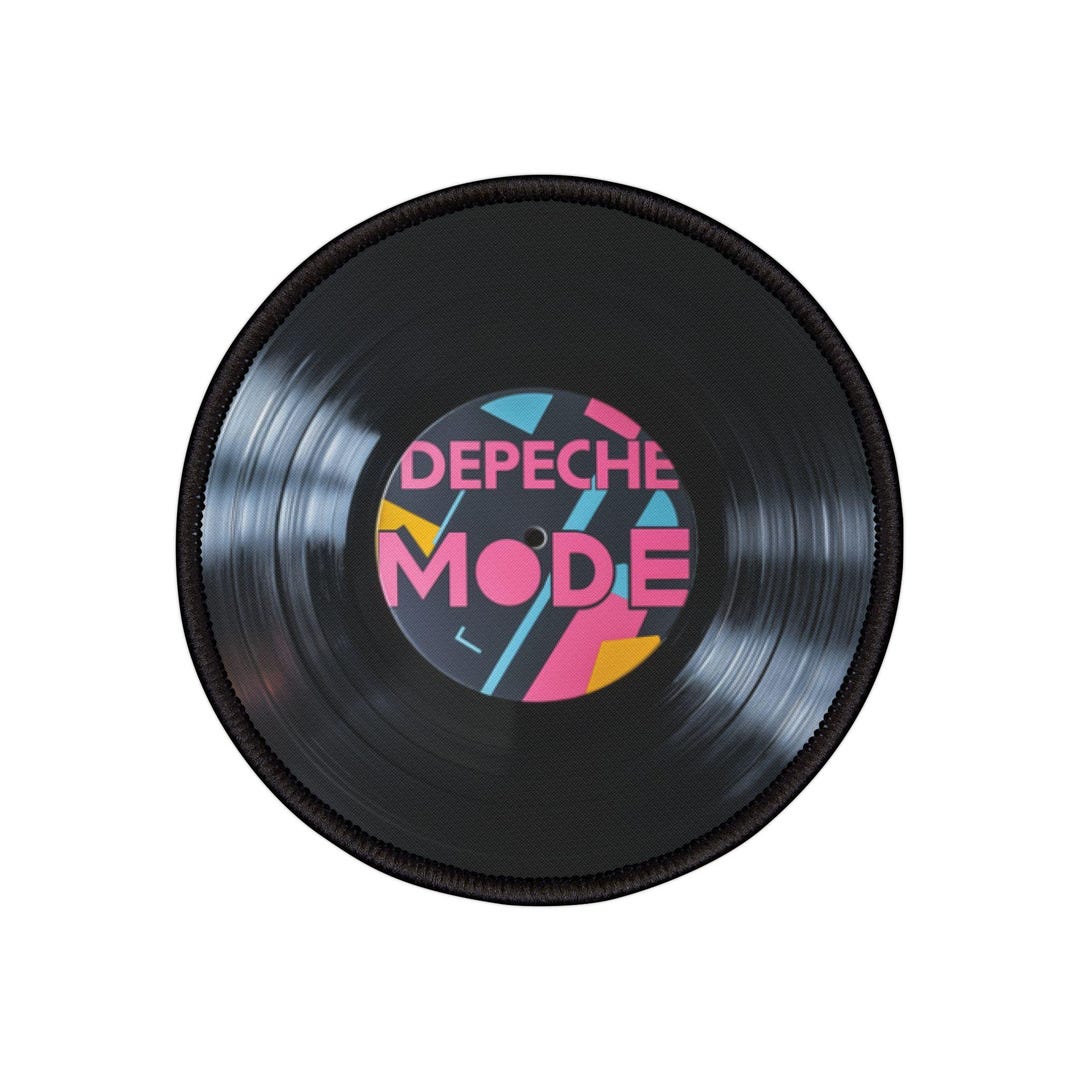 Depeche Mode Vinyl Record Iron-on Patches - Etsy